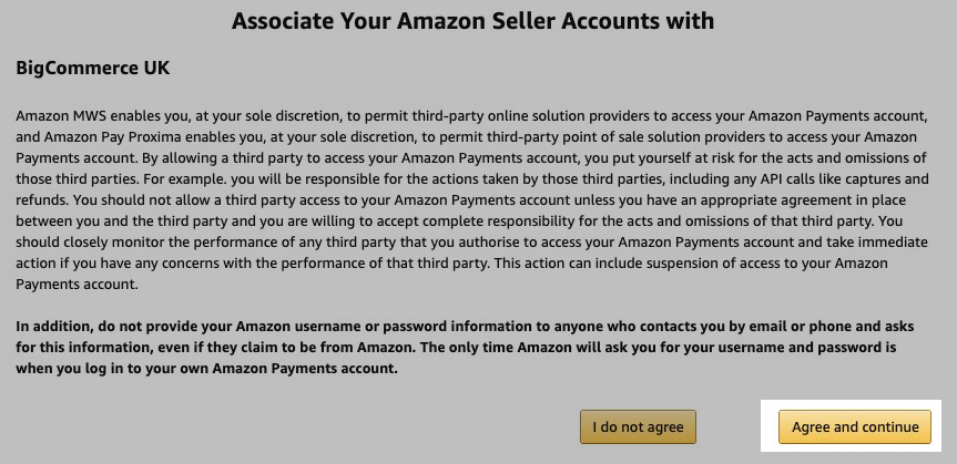 Connecting with Amazon Pay
